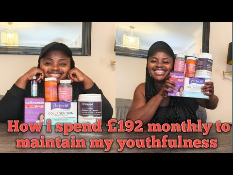 How i spend £192 monthly for my daily vitamins and supplements to maintain my youthfulness