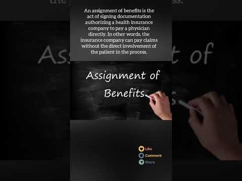 Assignment of benefits agreement (AOB) #medicalbilling #coding #diagnosis #medicalcoding