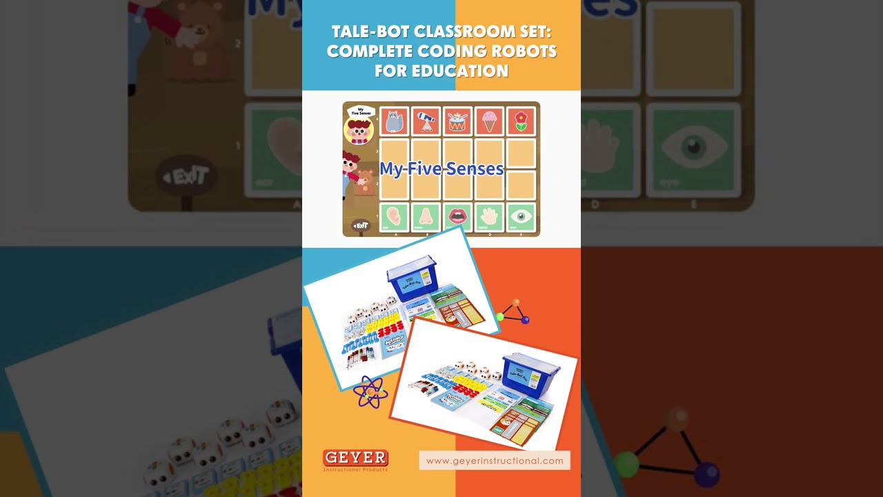 Tale-Bot Classroom Set: Complete Coding Robots for Education