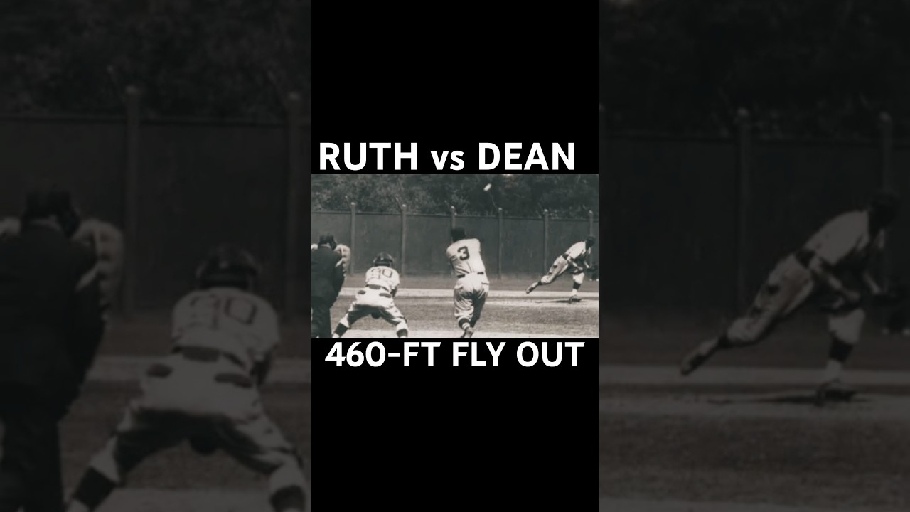 Babe Ruth vs Dizzy Dean (1935) | The Fly Out That Shocked Florida