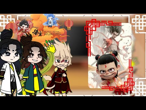 Black Myth: Wukong Characters React to Ne Zha {KALINGA GC} #blackmyth #nezha #sunwukong