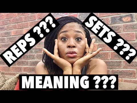What Do Reps and Sets in Exercise Mean?