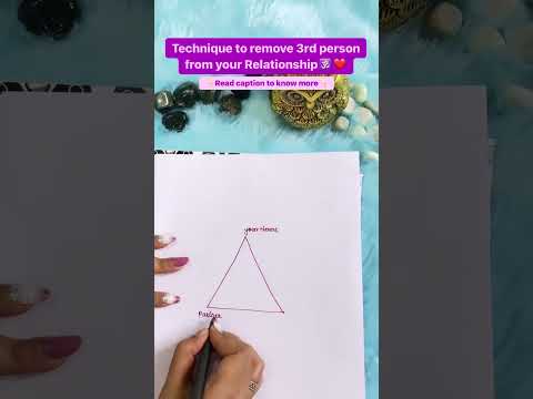 Technique To Remove 3rd Person From Your Relationship 🕉️❤️ | Dr Shefali Gupta #shorts