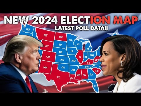 Shocking 2024 US Election Predictions Across All 50 States: Trump vs Harris