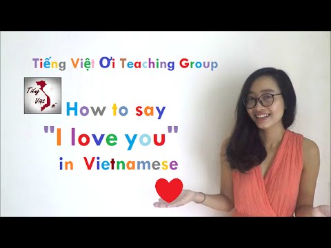 Learn Vietnamese with TVO | "I love you" in Vietnamese