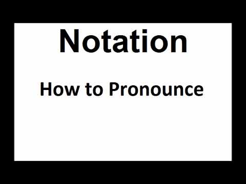 How to pronounce Notation||How to say Notation||Notation Pronunciation||ABDictionary