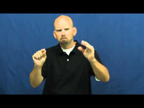 American Sign Language ASL Video Dictionary - shellfish