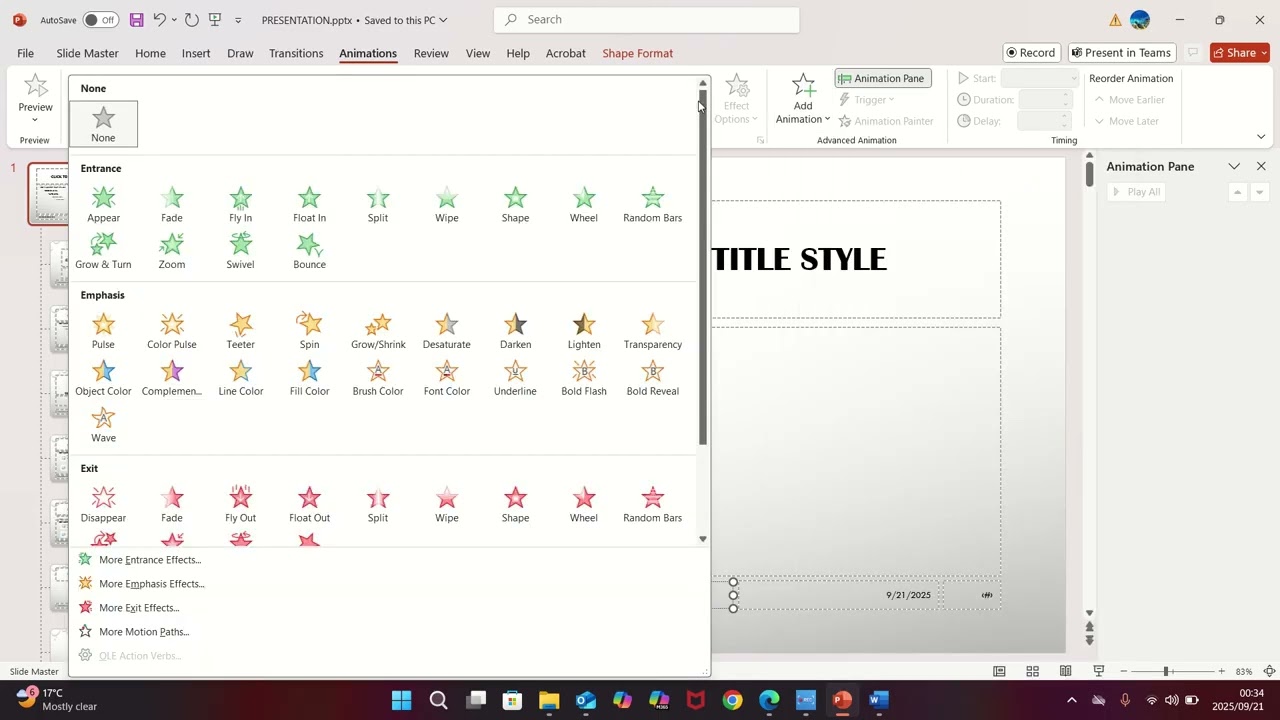 OFFICE DATA PROCESSING LEVEL 4 PRESENTATION POWERPOINT 25IN