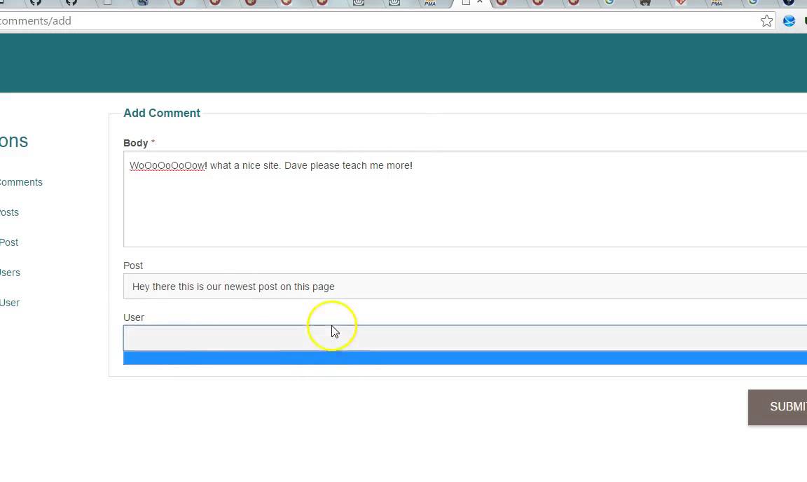 Cakephp 3 x tutorial   10   baking