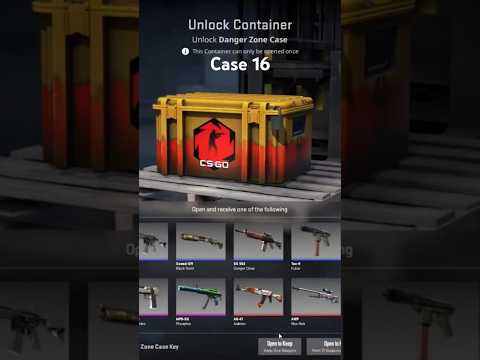 Danger Zone Case Opening #cs2 #csgo #caseopening #case #gaming #shorts