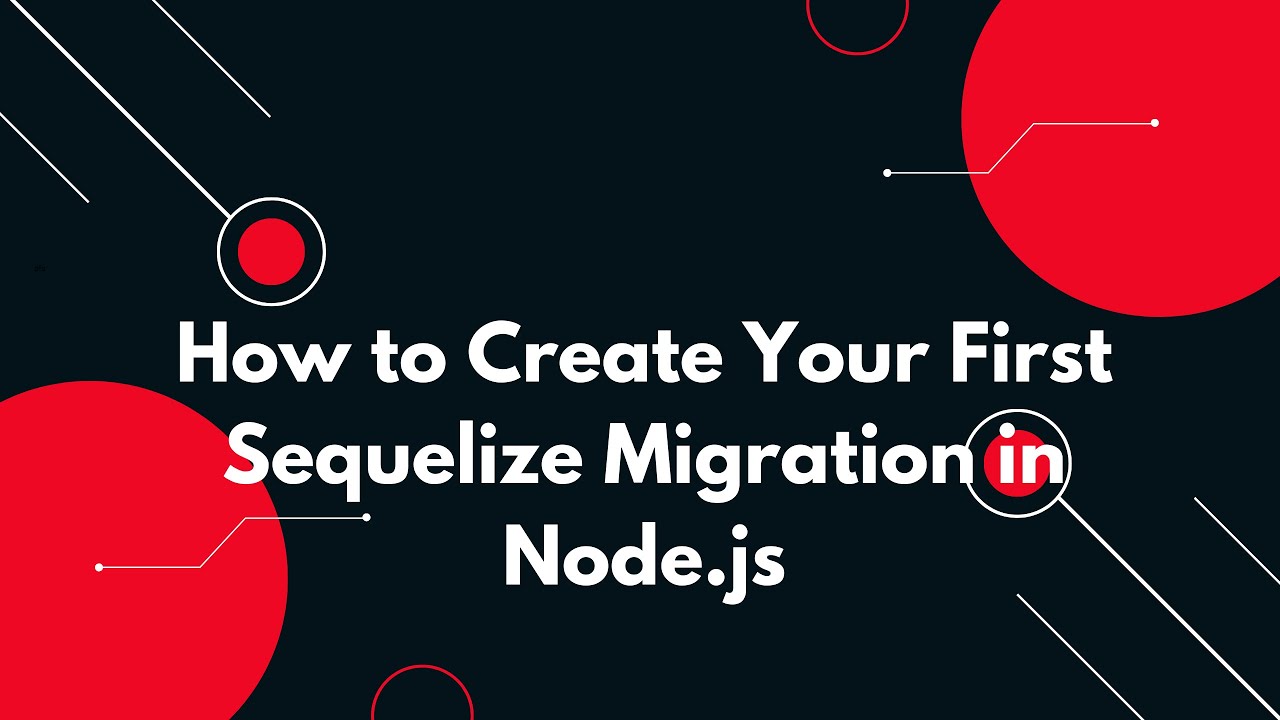 🚀 Create Your First Sequelize Migration in Node.js 🔥 | Step-by-Step Beginner Guide 🧠