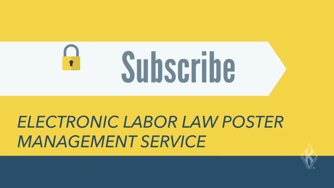 Welcome to the J. J. Keller® Labor Law Poster Management Center