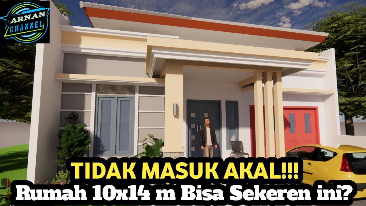 TIDAK MASUK AKAL!!! Rumah 10x14 meter bisa jadi sekeren ini!!! ~ ARNAN CHANNEL