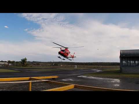 EAST LONDON AIRPORT TERMINAL DRIVING TO GENERAL AVIATION AREA - SOUTH AFRICA.
