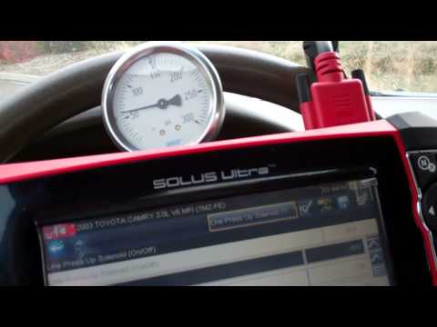 2003 Camry V-6 U151E EPC Solenoid Test