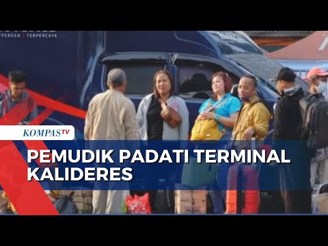 H-1 Jelang Hari Raya Idulfitri, Pemudik Padati Terminal Kalideres Jakarta Barat | 21 April 2023