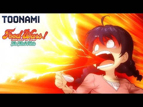 Toonami - Food Wars! The Third Plate English Dub Trailer