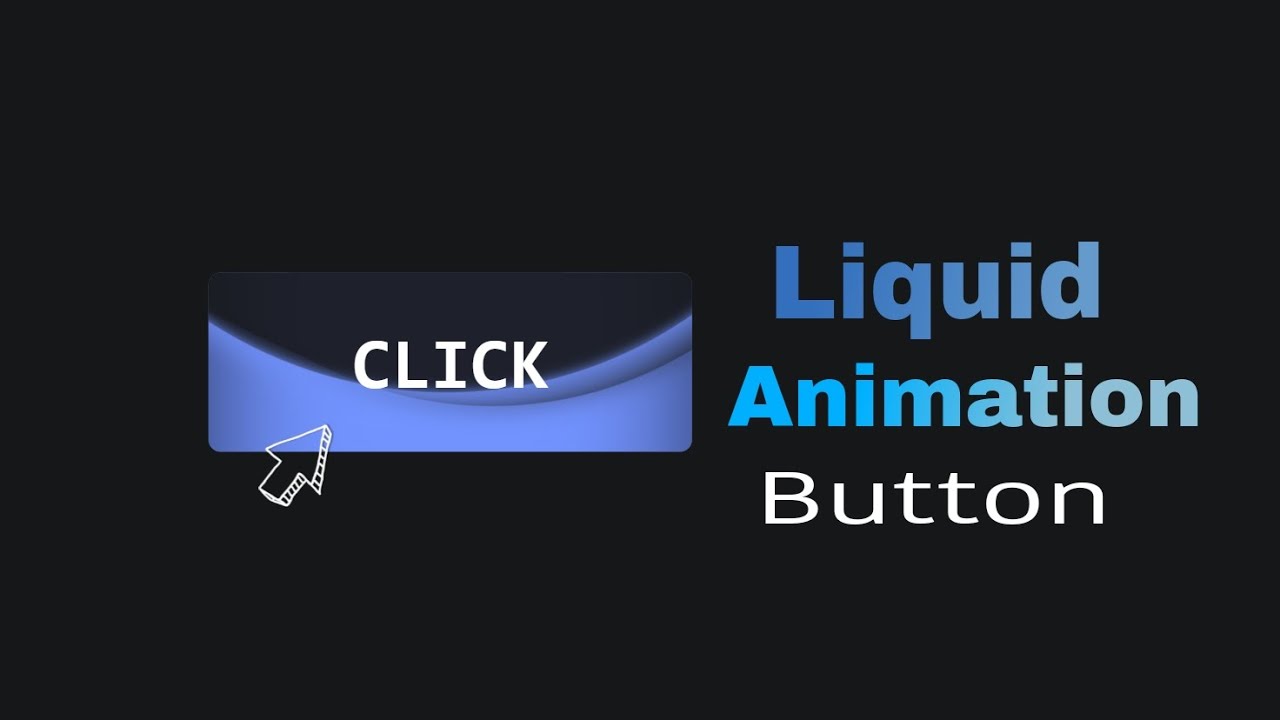 Pure CSS Liquid Button Animation Effects |  button animation using HTML CSS  #youtube