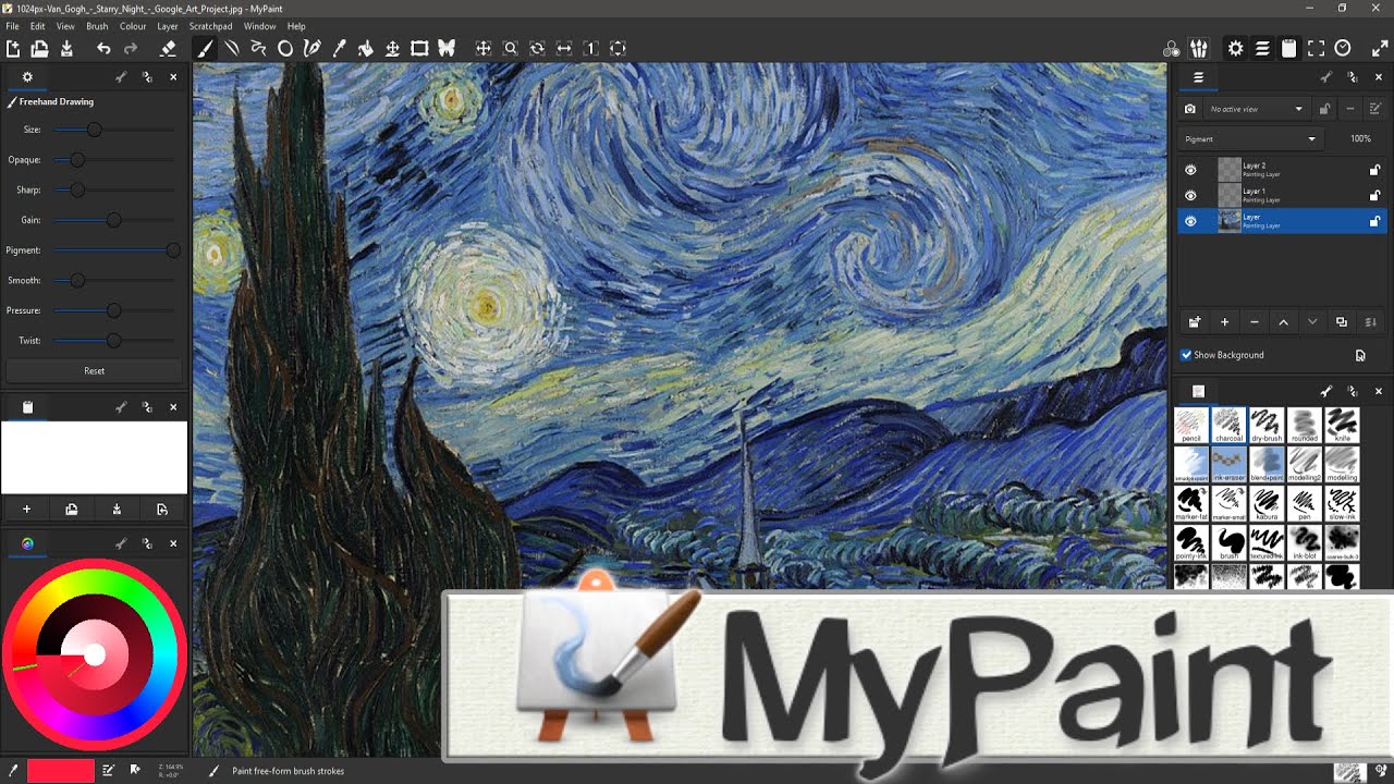 MyPaint 2.0.0 -- Shockingly Awesome Free Painting App!