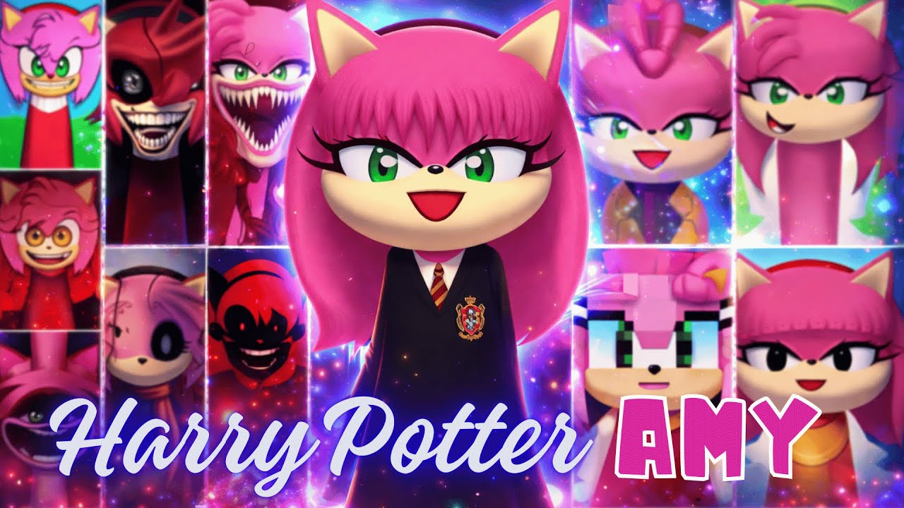 My New Sprunki OC: AMY ROSE / NEW PHASE 9 (HARRY POTTER AMY)
