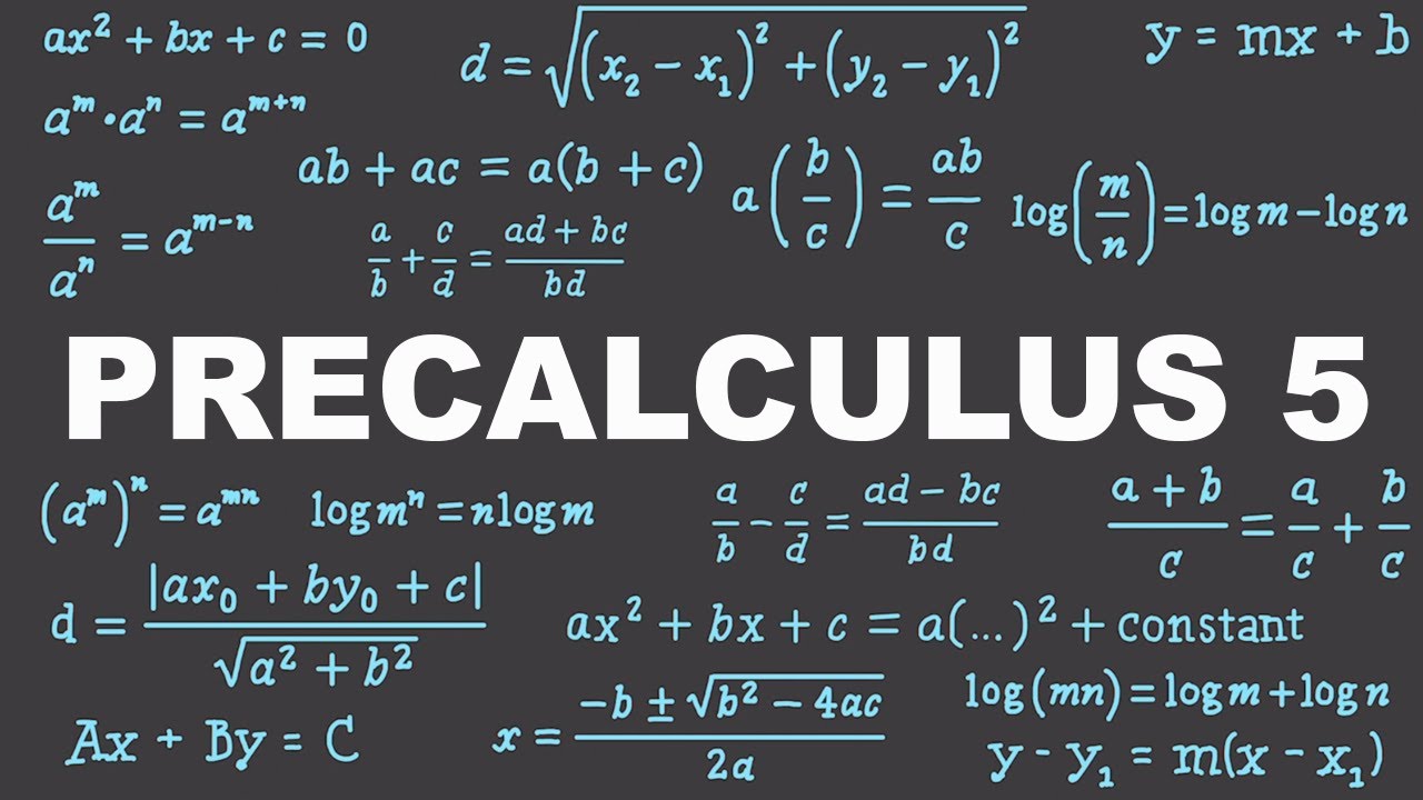 Precalculus 5 : Rational Expressions