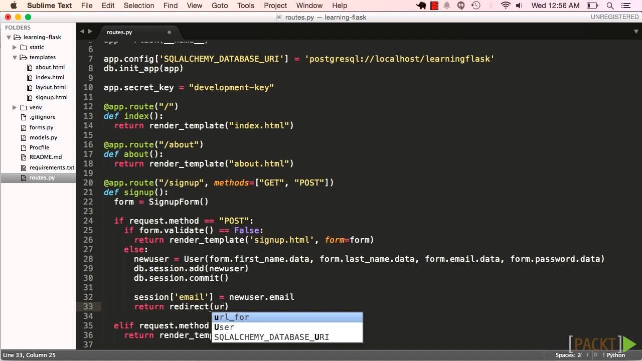 Learning Flask: Sessions | packtpub.com