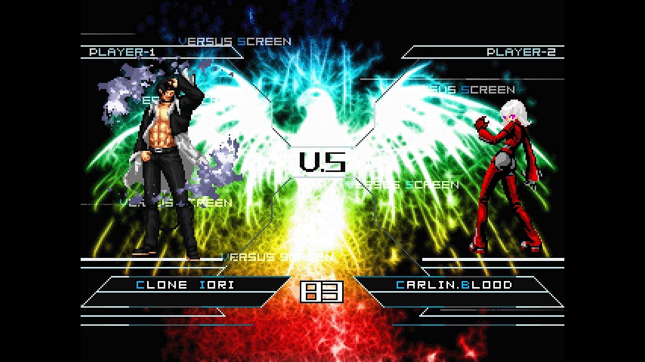 [KOF MUGEN] Clone Iori VS. Carlin