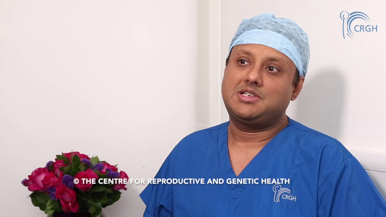 How does CRGH screen embryos for genetic disorders