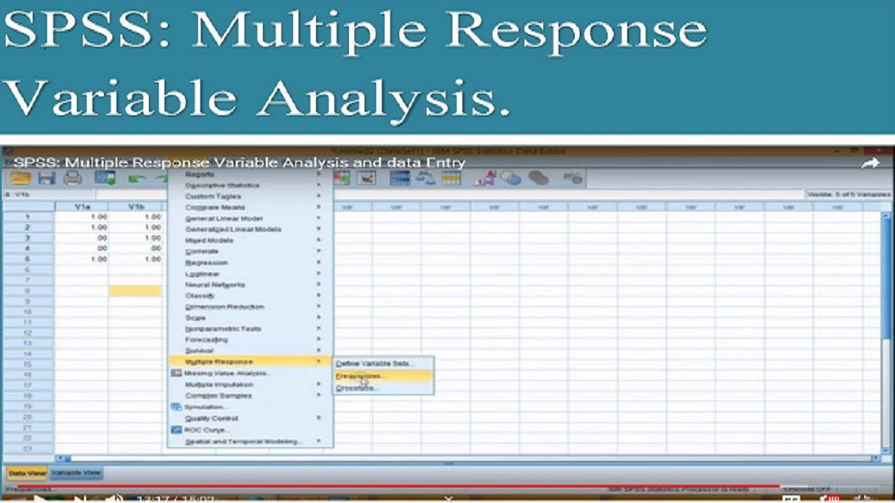Multiple Response Variable Explanation ,& Analysis Guide with Real data