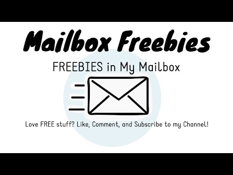 📬 How to Get Free Samples By Mail 📬 August 2019