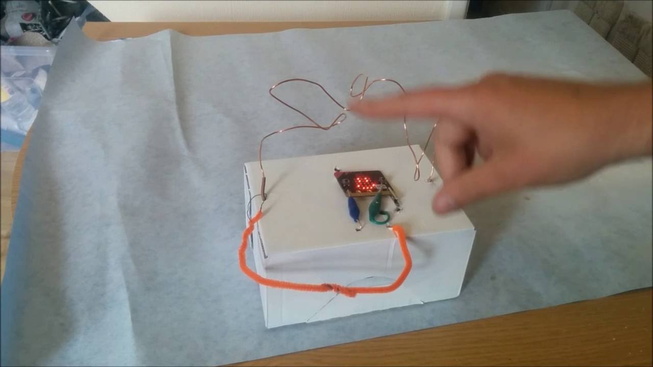 BBC Microbit steady hand game