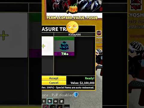 Trade perm leopard π with values π± #bloxfruits