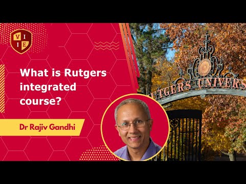 What is Rutgers Integrated Course #rutgersuniversity