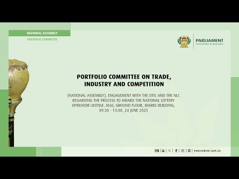 Portfolio Committee on Trade, Industry and Competition, 24 June 2025