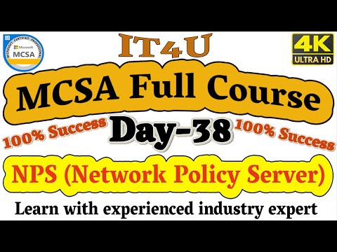 MCSA Full Course Day- 38 NPS (Network Policy Server) #mcsa2023 #mcsaserver2019systemadminfullcourse