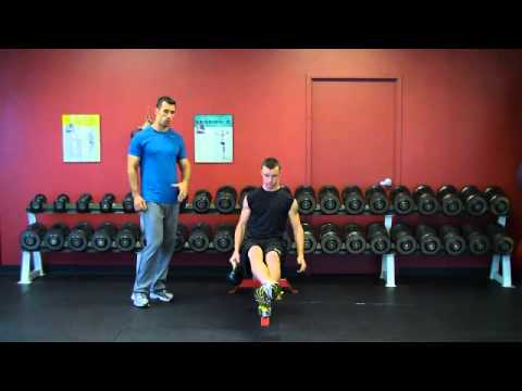 KB One Arm Russian Twist