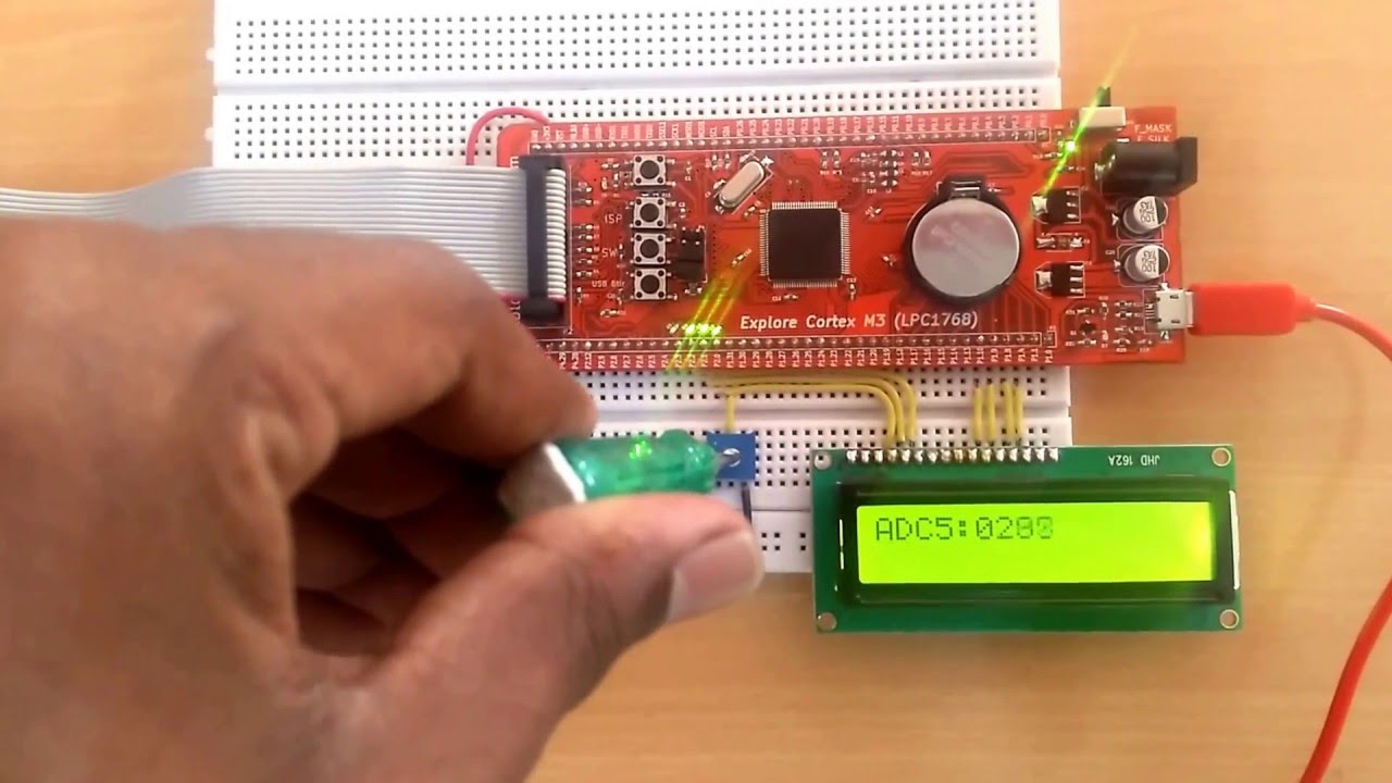 ADC Programming in LPC1768