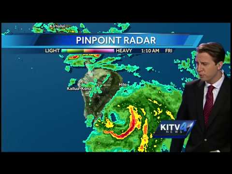 Iselle makes landfall on the Big Island