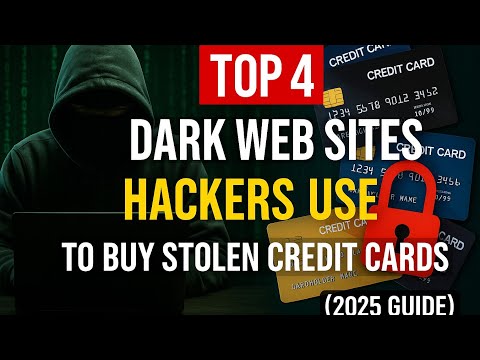 Top 4 Dark Web Sites Hackers Use to Buy Stolen Credit Cards | Stolen Credit Cards |