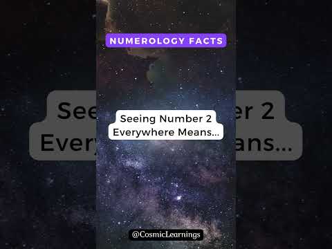 Number 2 Meaning in Numerology