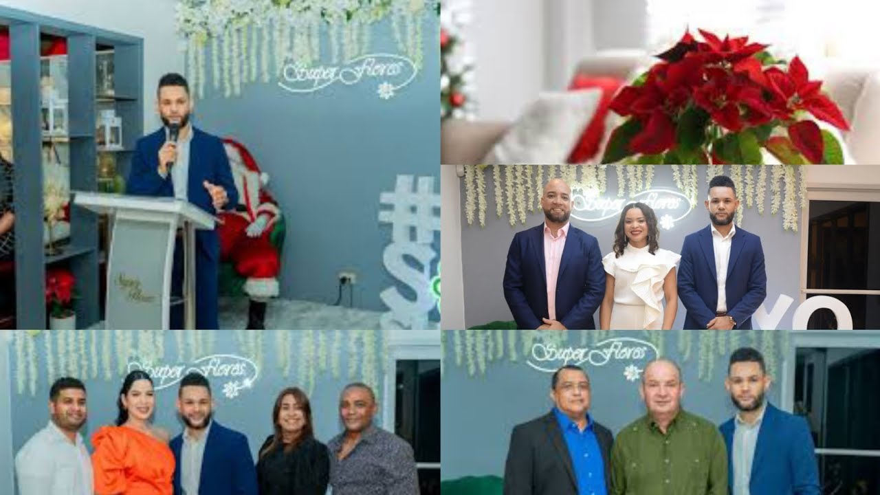 Súper Flores recibe la Navidad con buenas nuevas en Santiago.