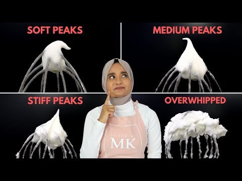 How to whip egg whites to SOFT, MEDIUM & STIFF peaks