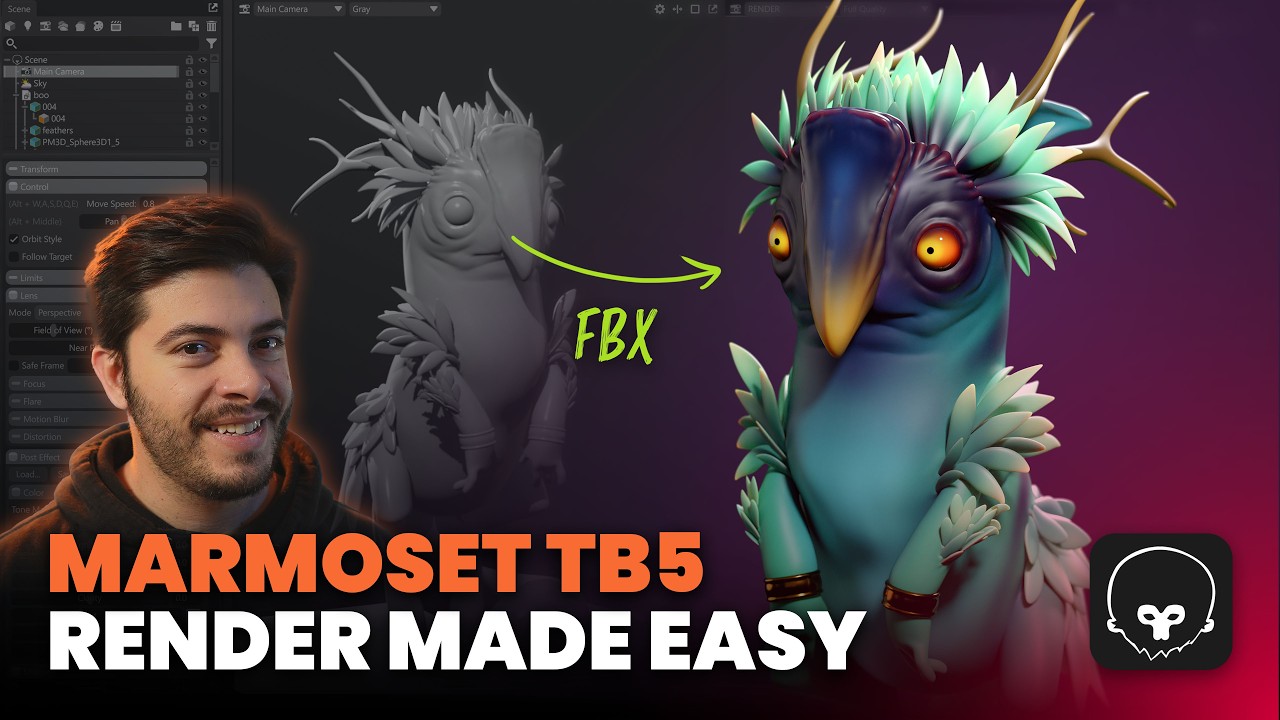Marmoset Made Easy: From Import to Final Render