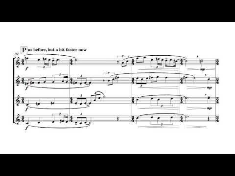 Finding The Words (Video Score) - Saxophone Quartet