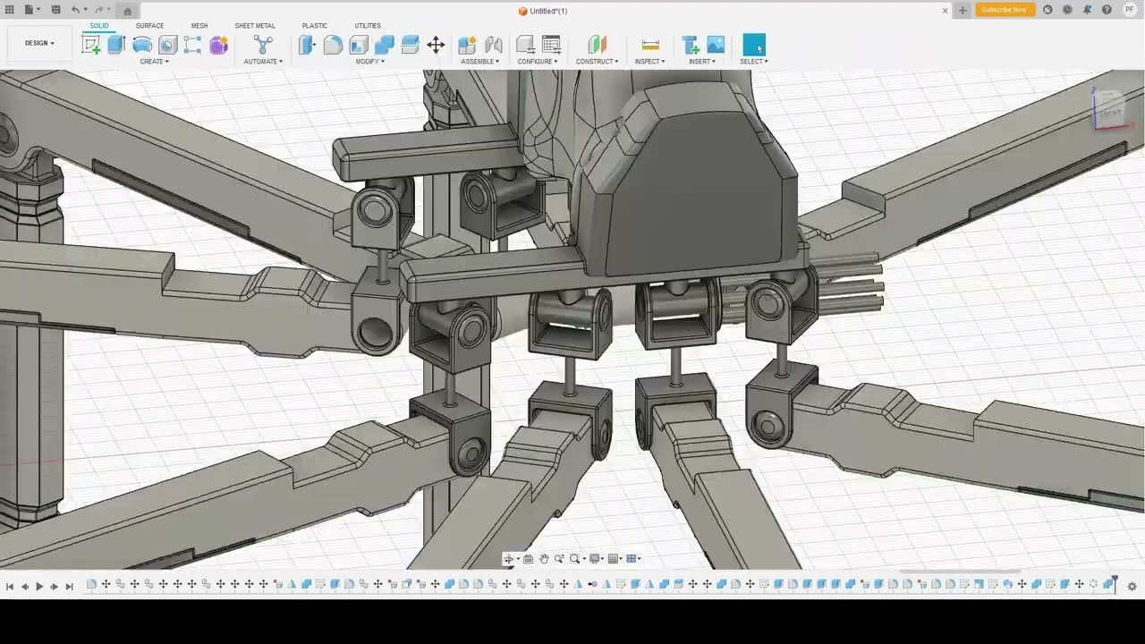 Spider bot v3 SPEEDMODELING