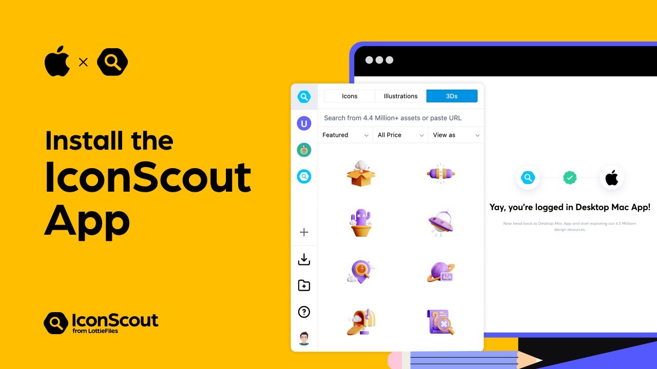 How to install the IconScout Desktop App for Windows and Mac