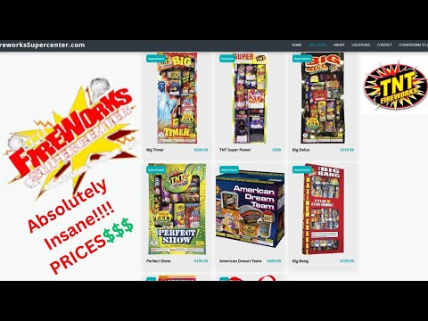 TNT FIREWORKS Prices (2025)