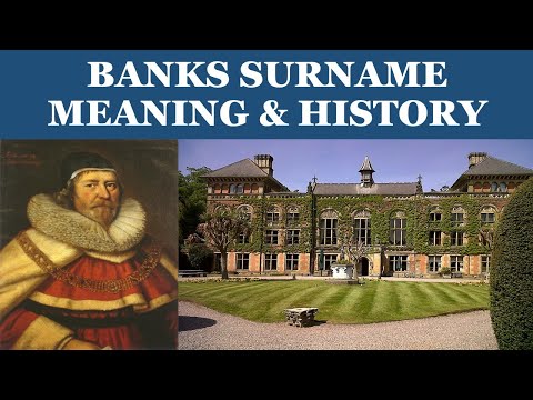 Banks Surname History