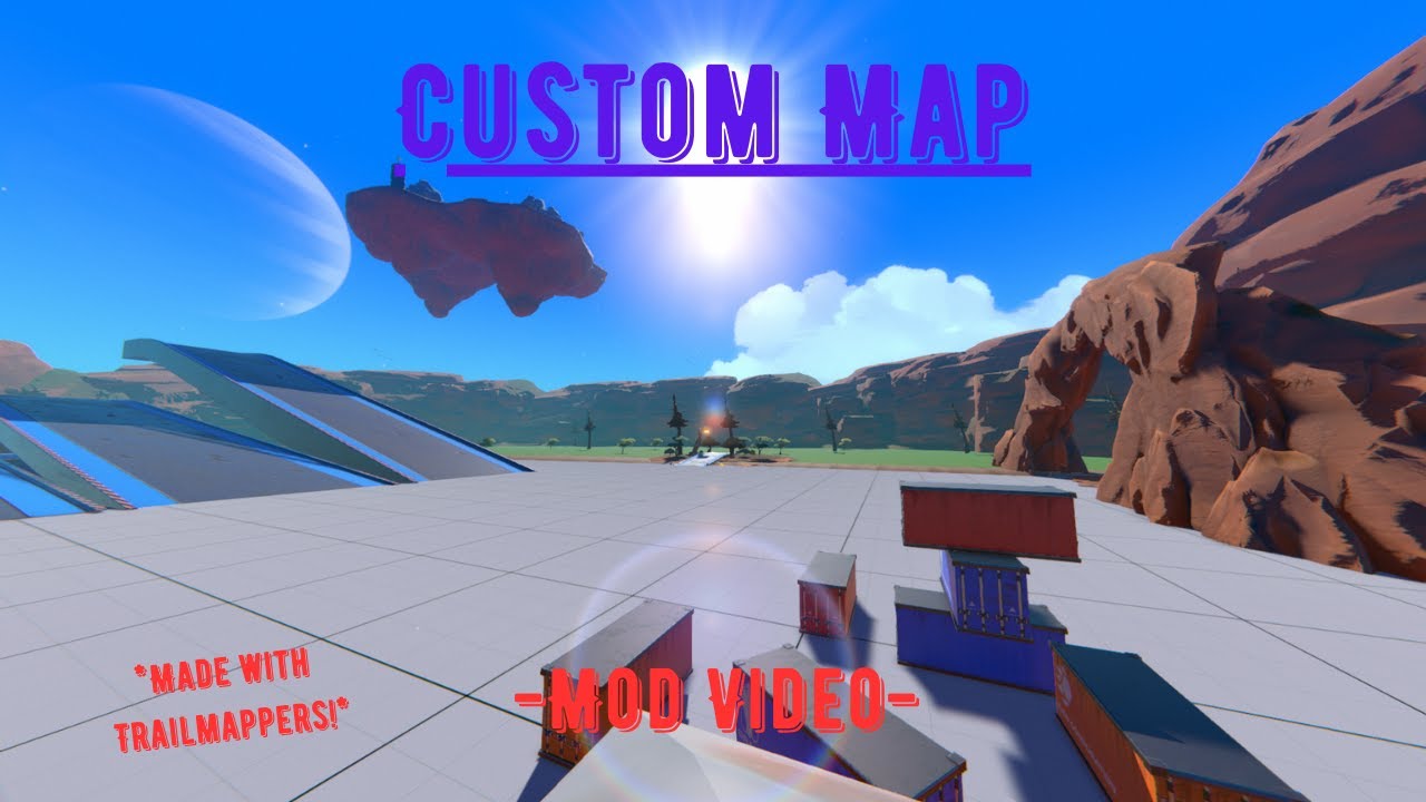 Making a Custom Testing Map In Trailmakers!