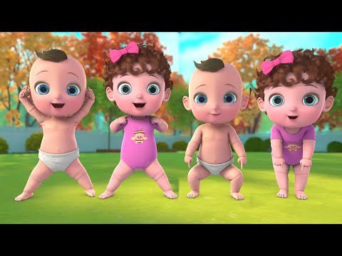 Head Shoulders Knees And Toes + More Nursery Rhymes & Kids Songs | NuNu Tv